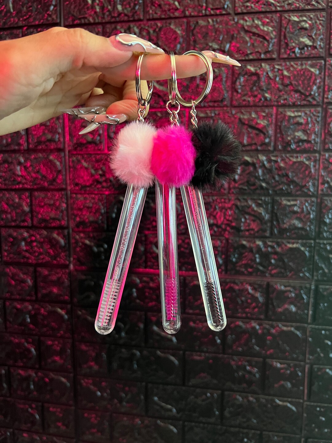 Spoolie Keychains, Lash Spoolies, Lash Supplies, Eyelash Extension ...