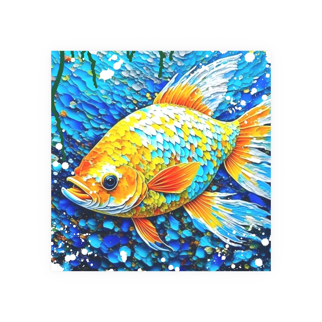 Goldfish Art Print, Fish Art Print, Art Print, Poster - Etsy