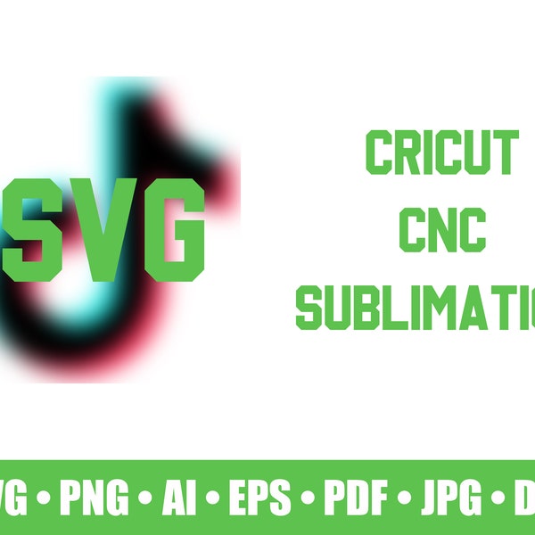 Tiktok Svg Files for Cricut - Etsy