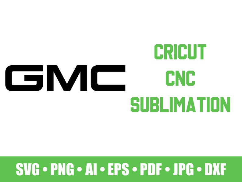 Gmc Svg Car Sign Vector Auto Logo Cricut Cut File Car Etsy