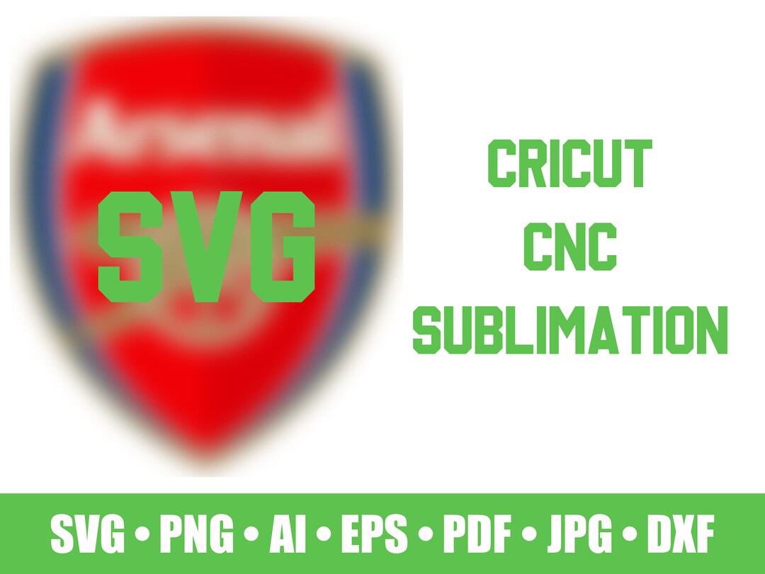 Arsenal FC Sign SVG. Cricut Cut File. Football Clipart. - Etsy