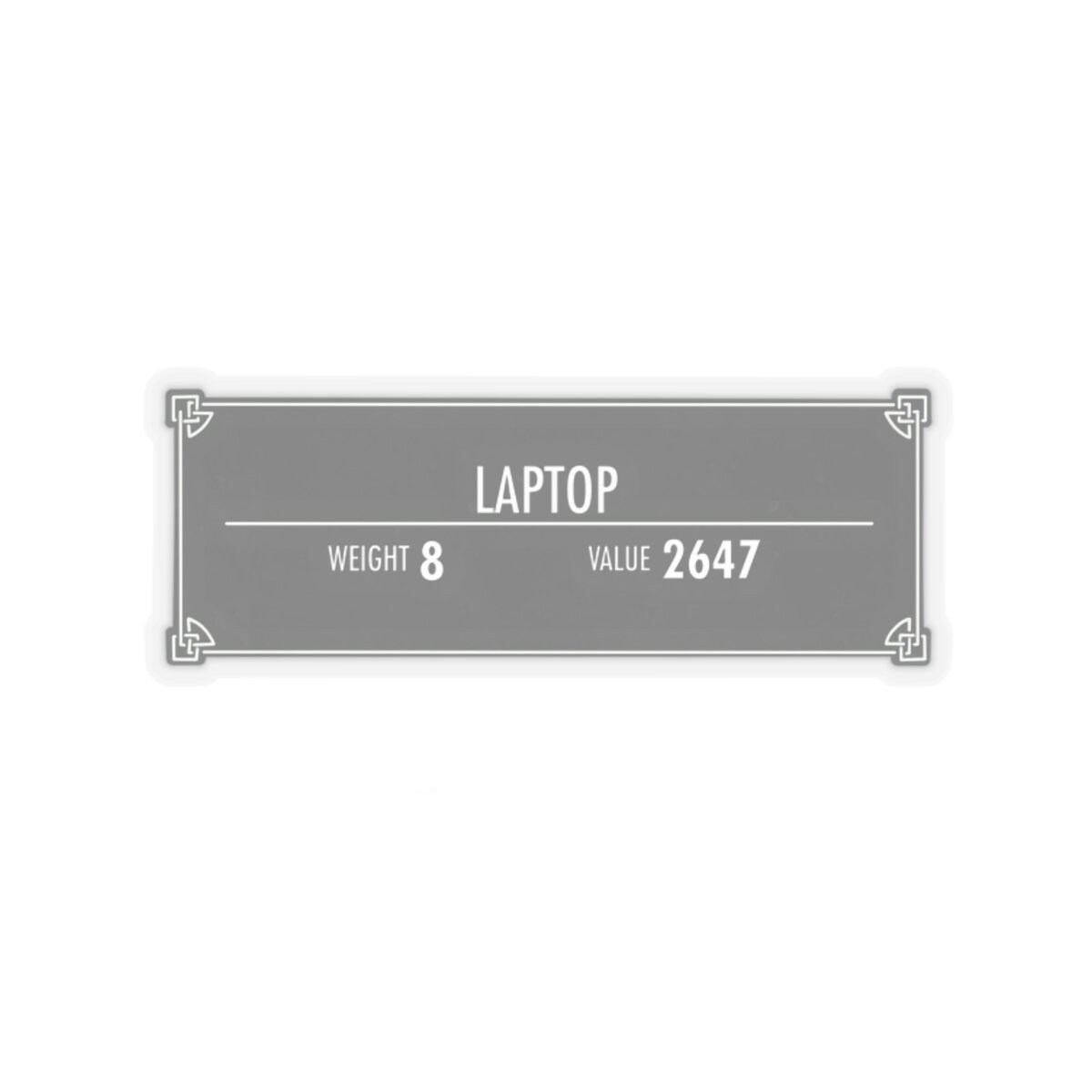 Laptop Info Box - Etsy