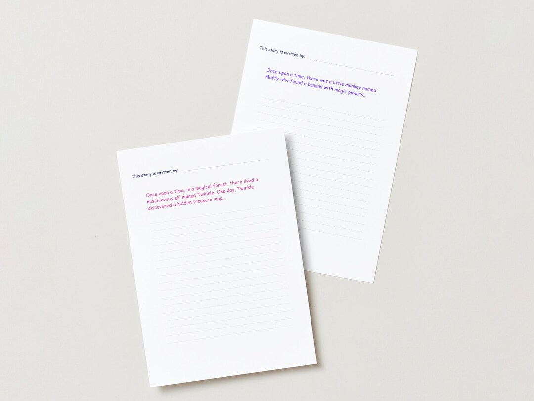 Story Starter Prompts for Kids Parties - Etsy