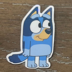 Bingo Sticker Set/ Plain and Vinyl Options/ Hand Drawn Designs/ Bluey ...