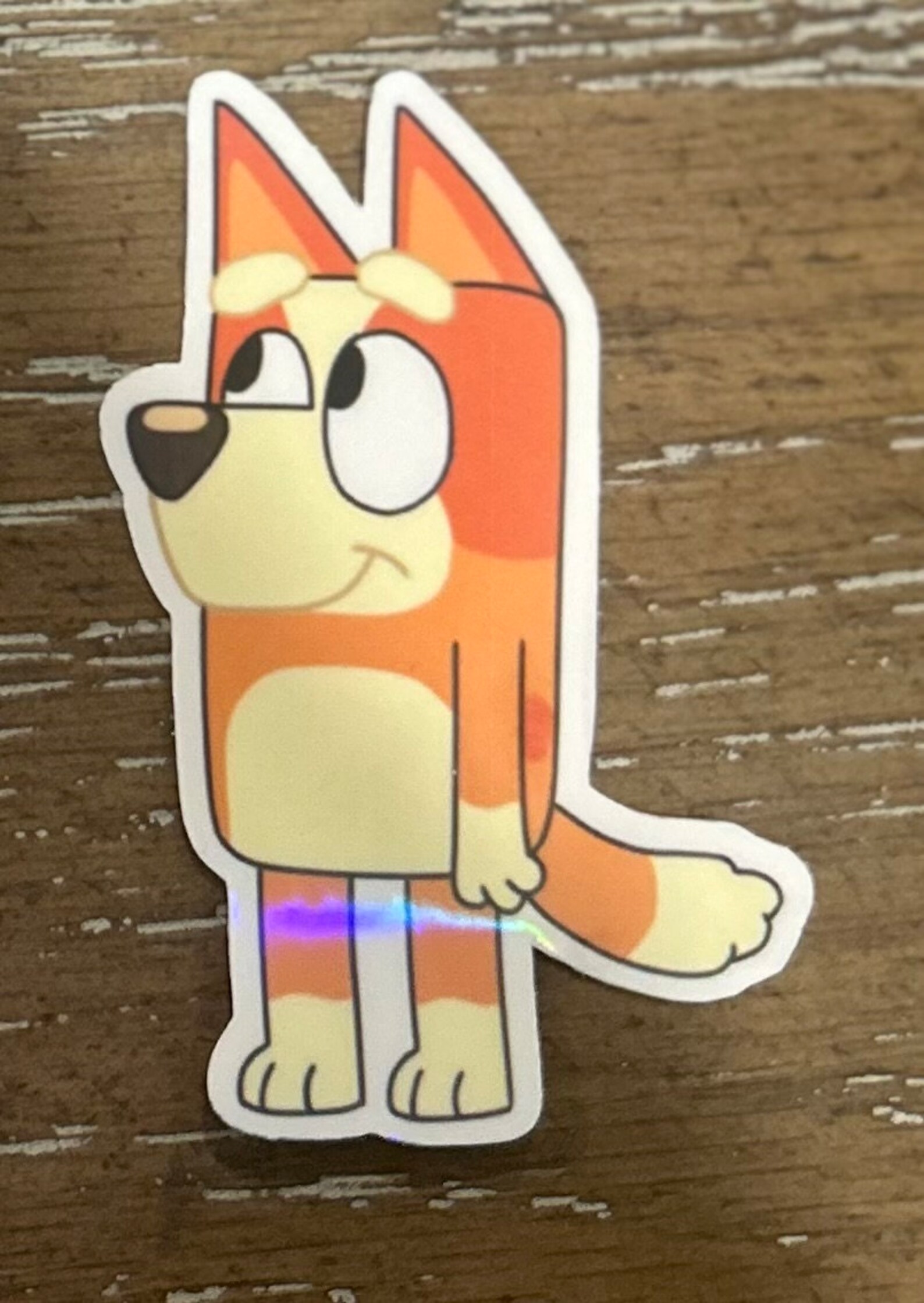 Bluey Sticker Set/ Plain and Vinyl Options/ Hand Drawn Designs/ Bluey ...