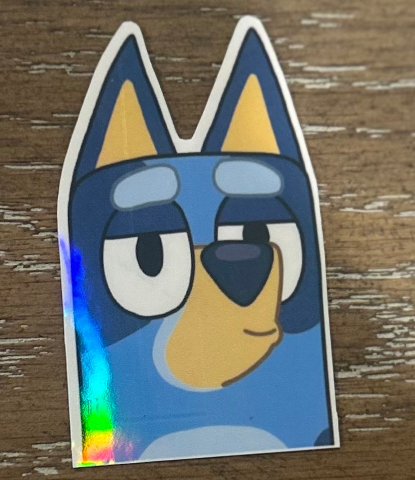 Bluey Sticker Set/ Plain and Vinyl Options/ Hand Drawn Designs/ Bluey ...