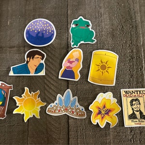 Tangled Stickers - Etsy