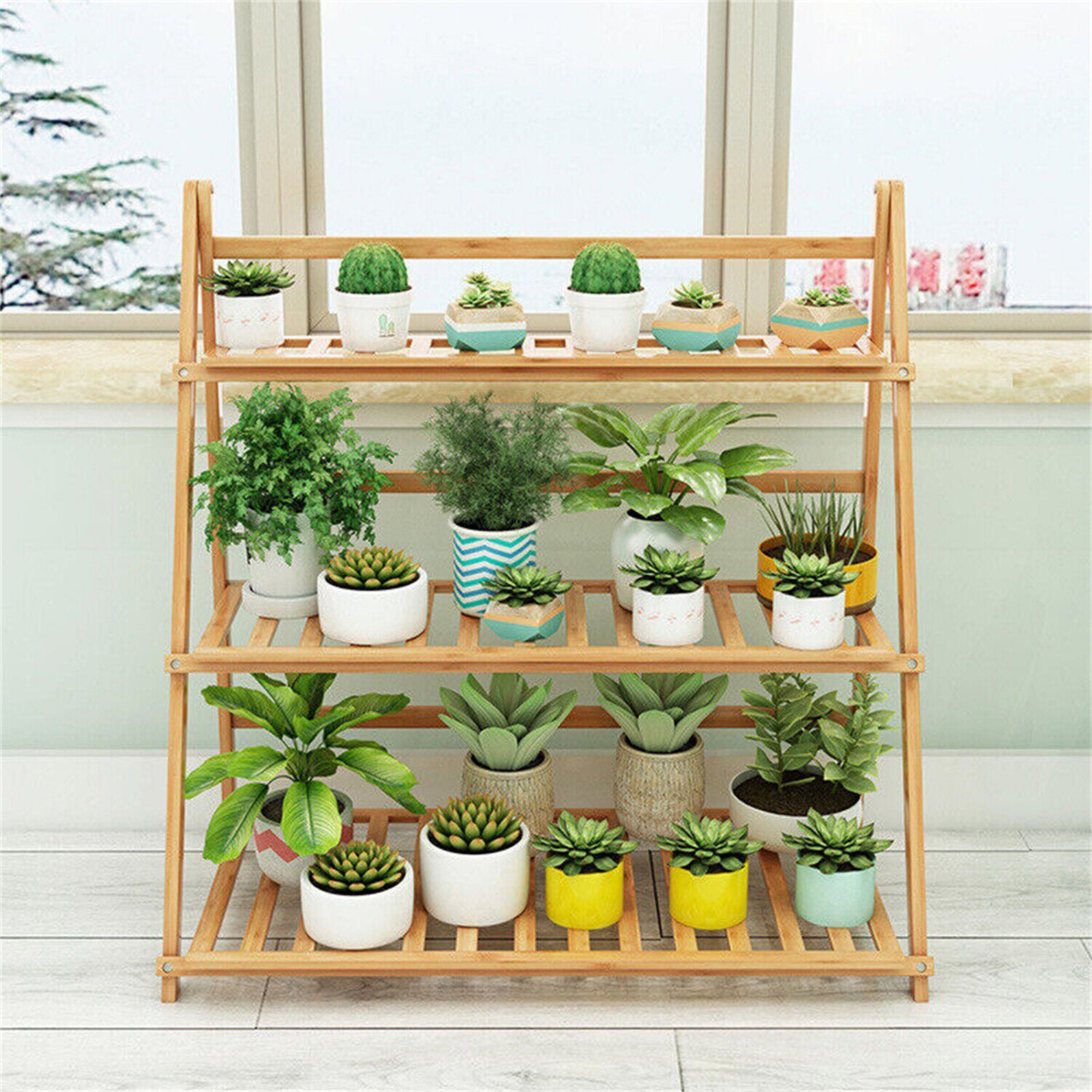 Plant Stand Shelf Ladder Style Flower Poted Display Rack - Etsy