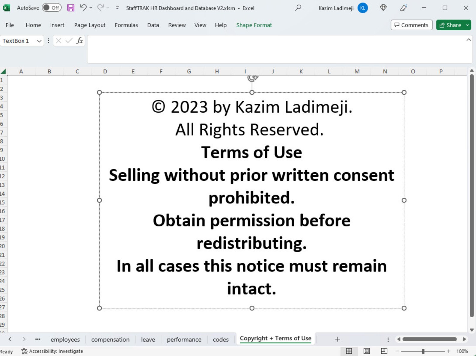 Premium Human Resources Excel Dashboard and Database - Etsy