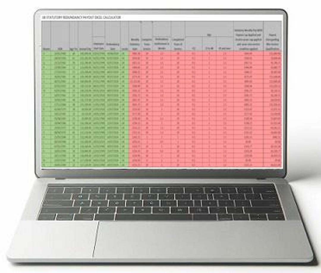 UK Statutory Redundancy Pay Calculator 2024 - Etsy