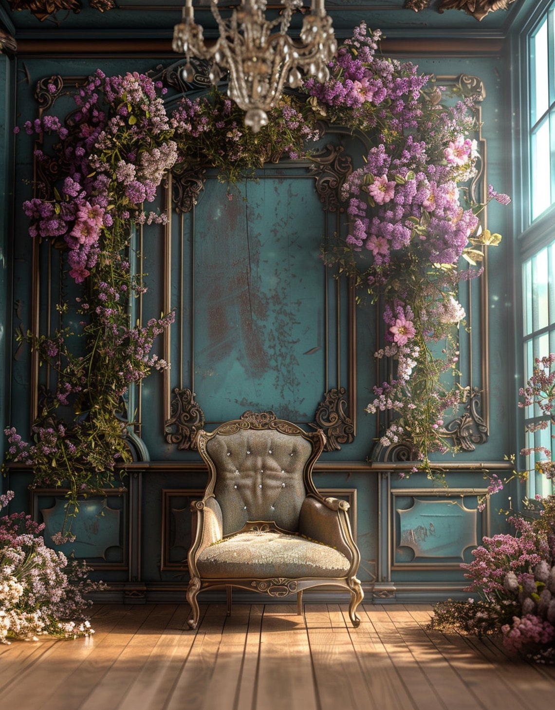 25 Ornate Gothic Vintage Digital Backdrop Backdrops, Cottagecore Decor ...