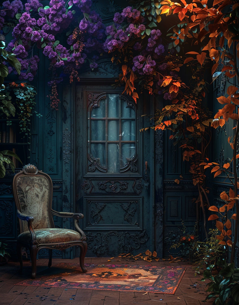 25 Ornate Gothic Vintage Digital Backdrop Backdrops, Cottagecore Decor ...