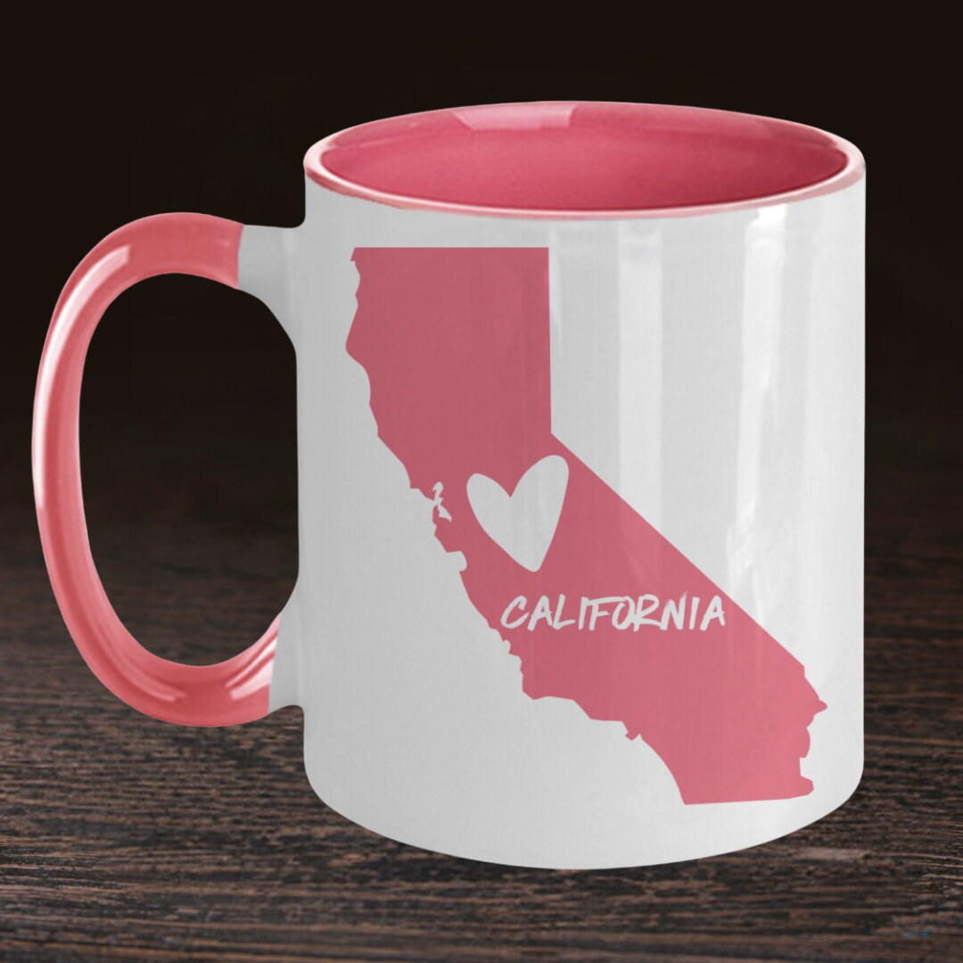 NEW Custom California Mugs, Personalized California Mugs, California ...