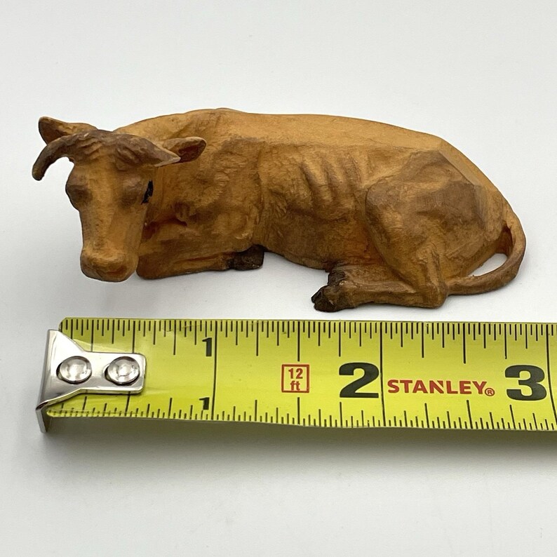 Kuolt Wood Nativity Cow /oxen & Sheep / Lamb – Hand Carved Germany ...