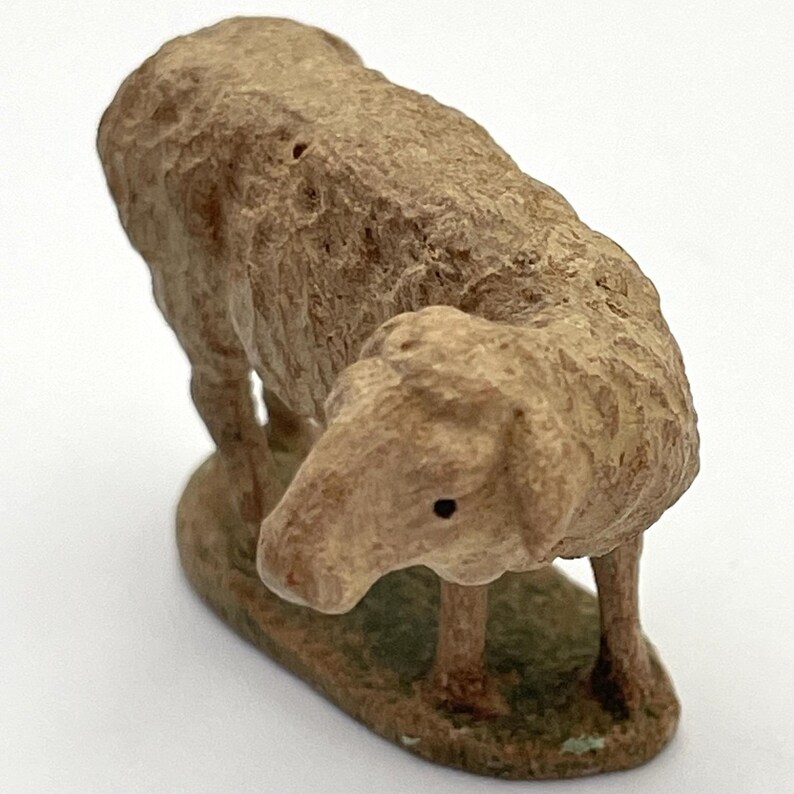 Kuolt Wood Nativity Cow /oxen & Sheep / Lamb – Hand Carved Germany ...
