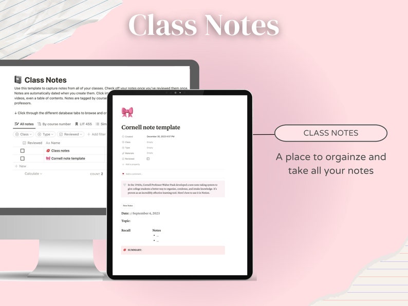 Notion Template Student Planner | IT Girl Aesthetic Notion Template ... Notion Template Student Planner | IT Girl Aesthetic Notion Template ...