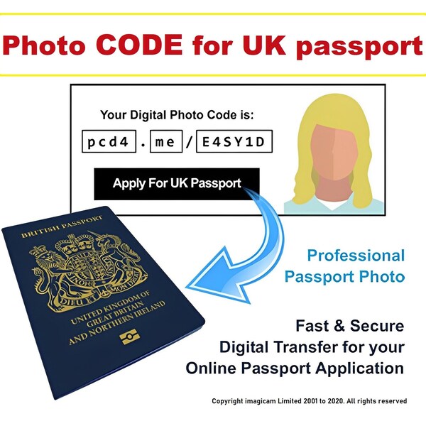 Passport Photo Code - Etsy