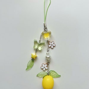 Lemon Charm With Flowers - Etsy
