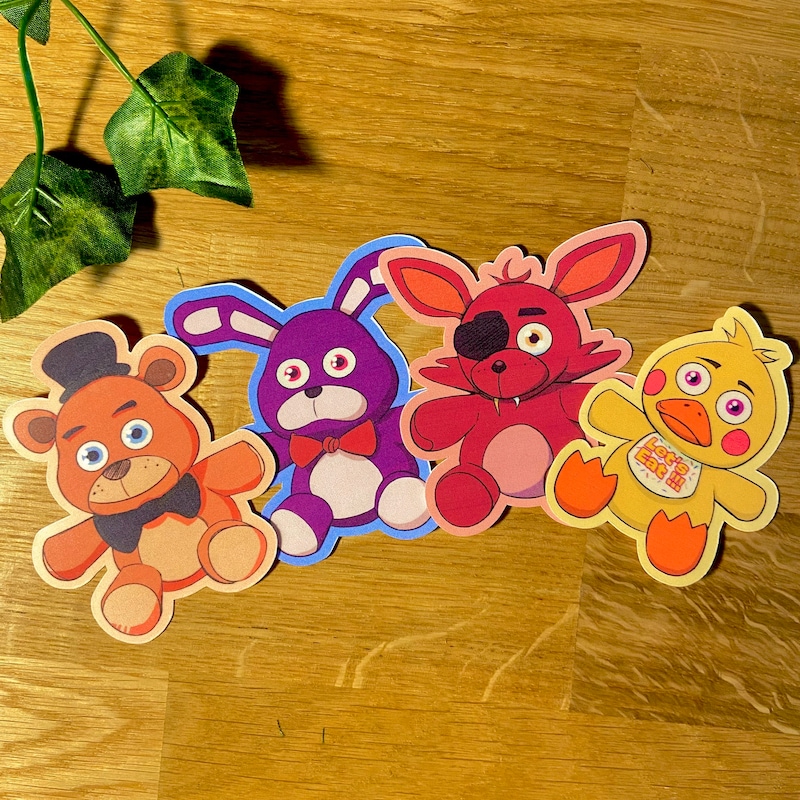Five Nights at Freddy Stickers - Etsy