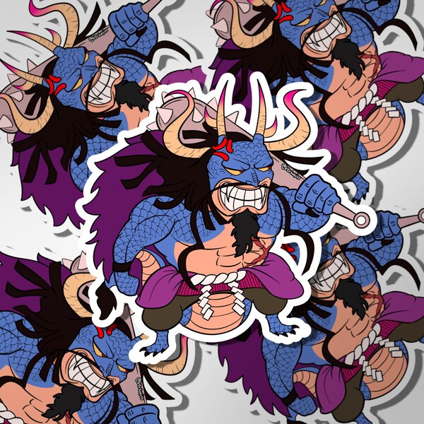 Kaido Stickers - Etsy