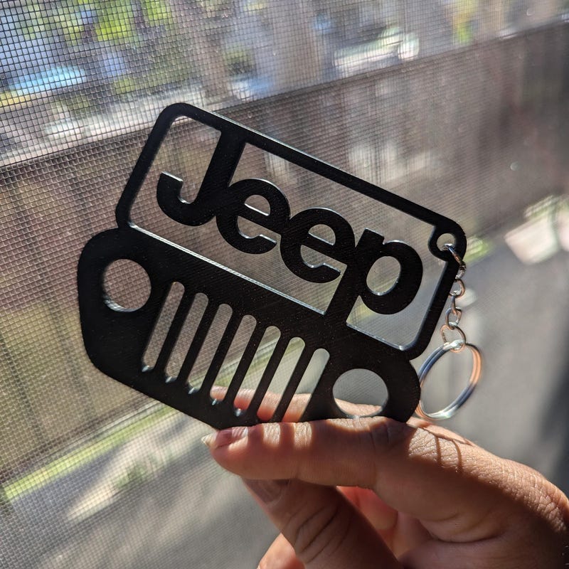 Jeep Keychain - Etsy