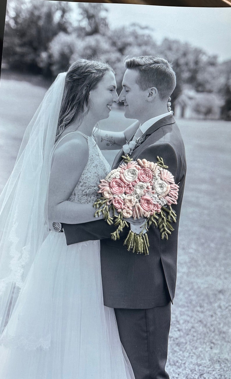 Embroidered Wedding Photo - Etsy
