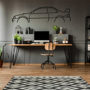Subaru Impreza WRX B220 Metal Wall Art, Office and Home Decor for Car ...
