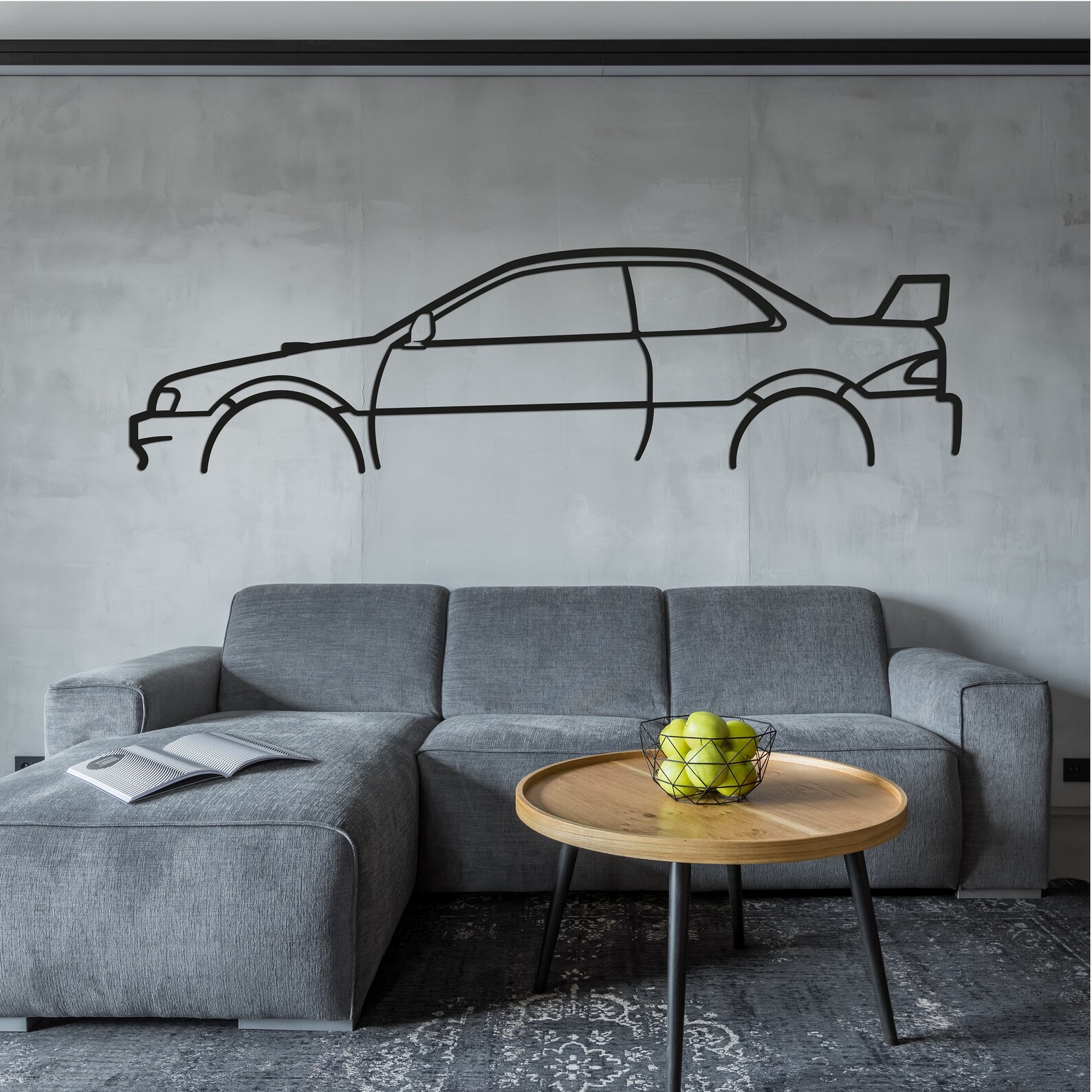 Subaru Impreza WRX B220 Metal Wall Art, Office and Home Decor for Car ...