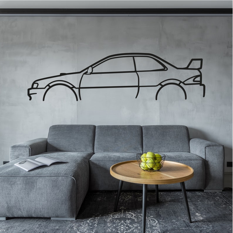 Subaru Impreza WRX B220 Metal Wall Art, Office and Home Decor for Car ...