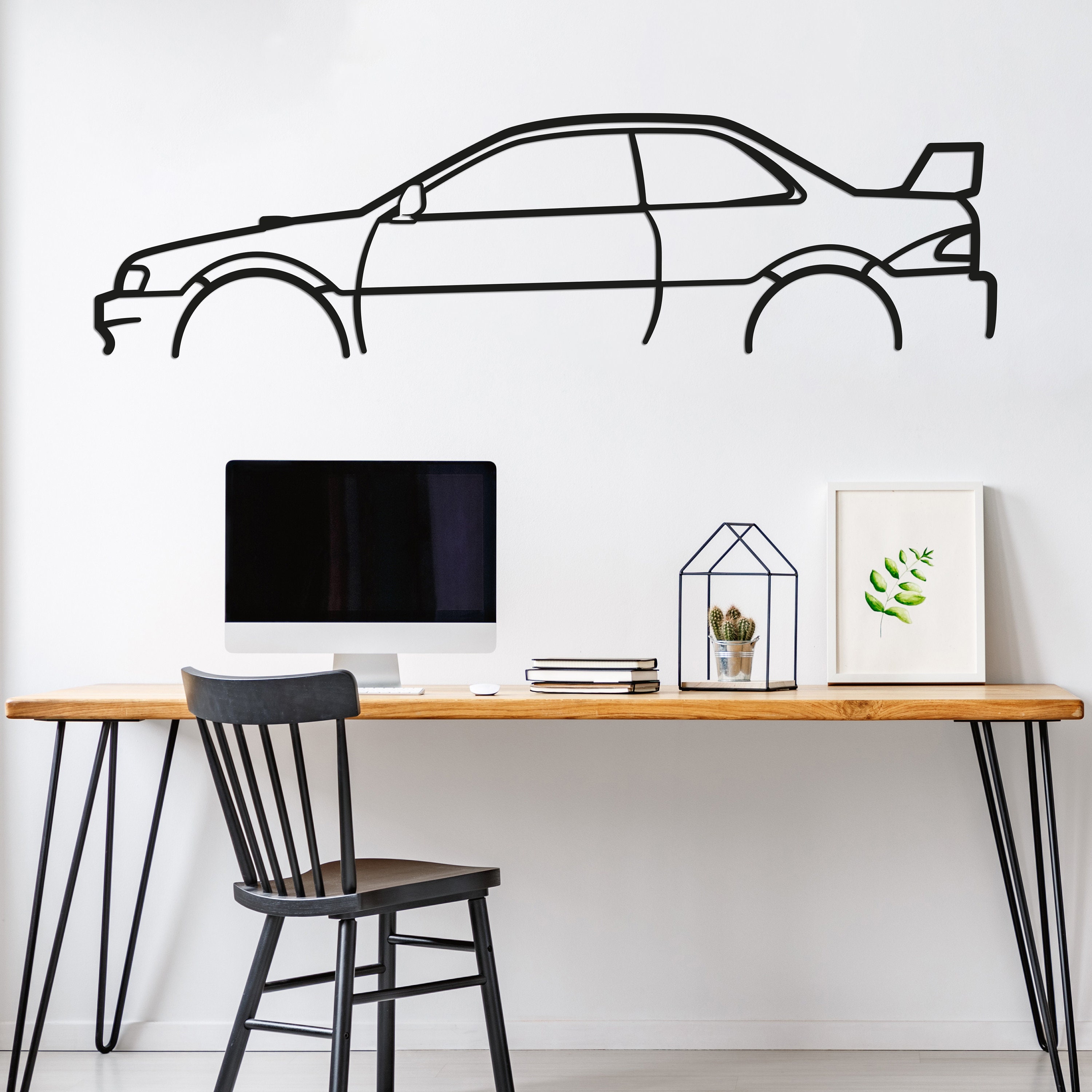 Subaru Impreza WRX B220 Metal Wall Art, Office and Home Decor for Car ...