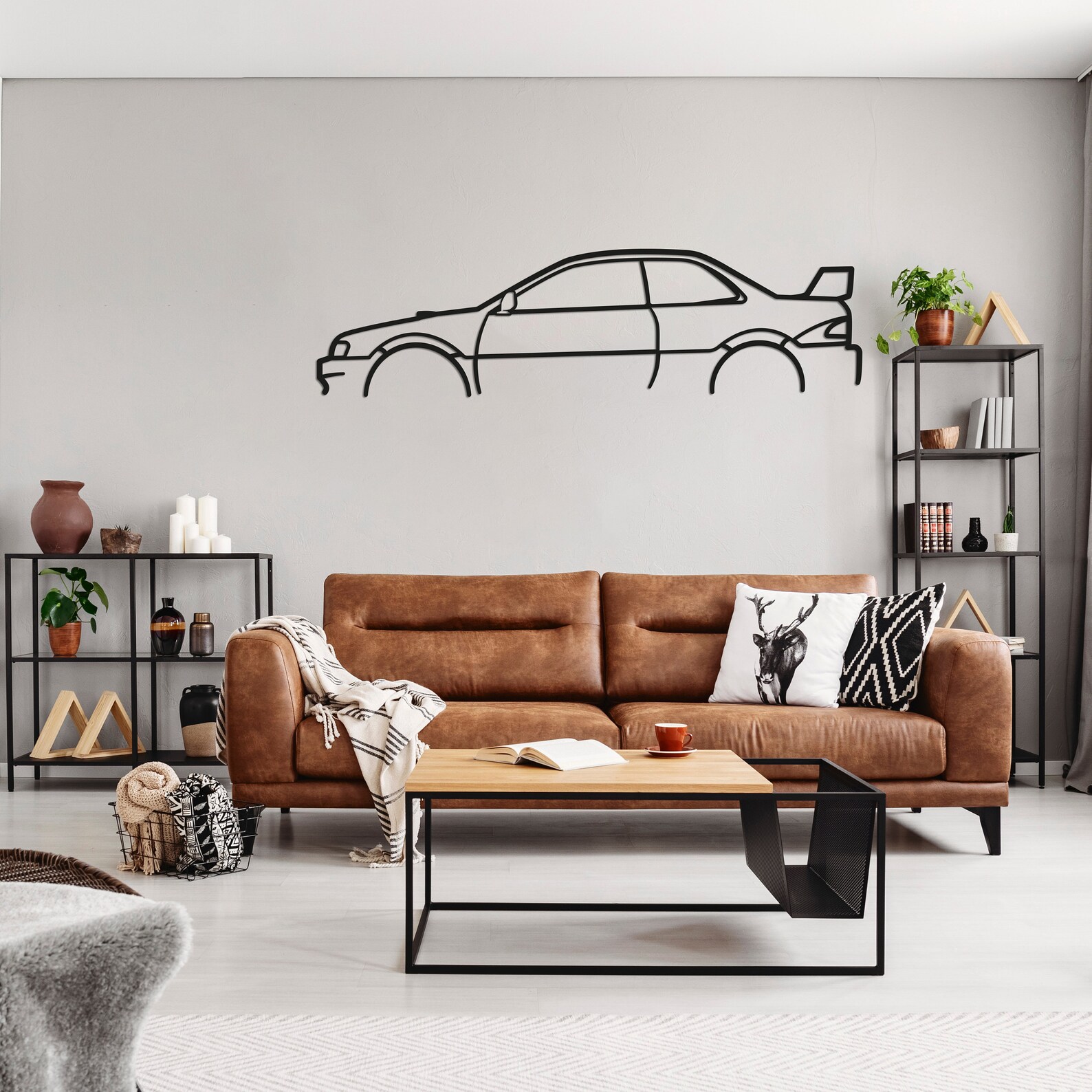 Subaru Impreza WRX B220 Metal Wall Art, Office and Home Decor for Car ...