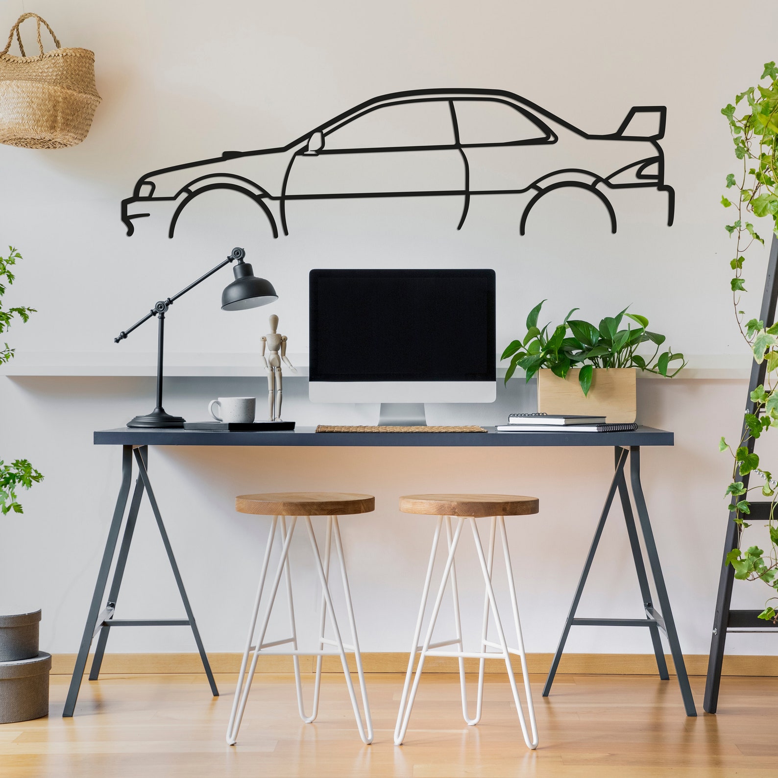 Subaru Impreza WRX B220 Metal Wall Art, Office and Home Decor for Car ...