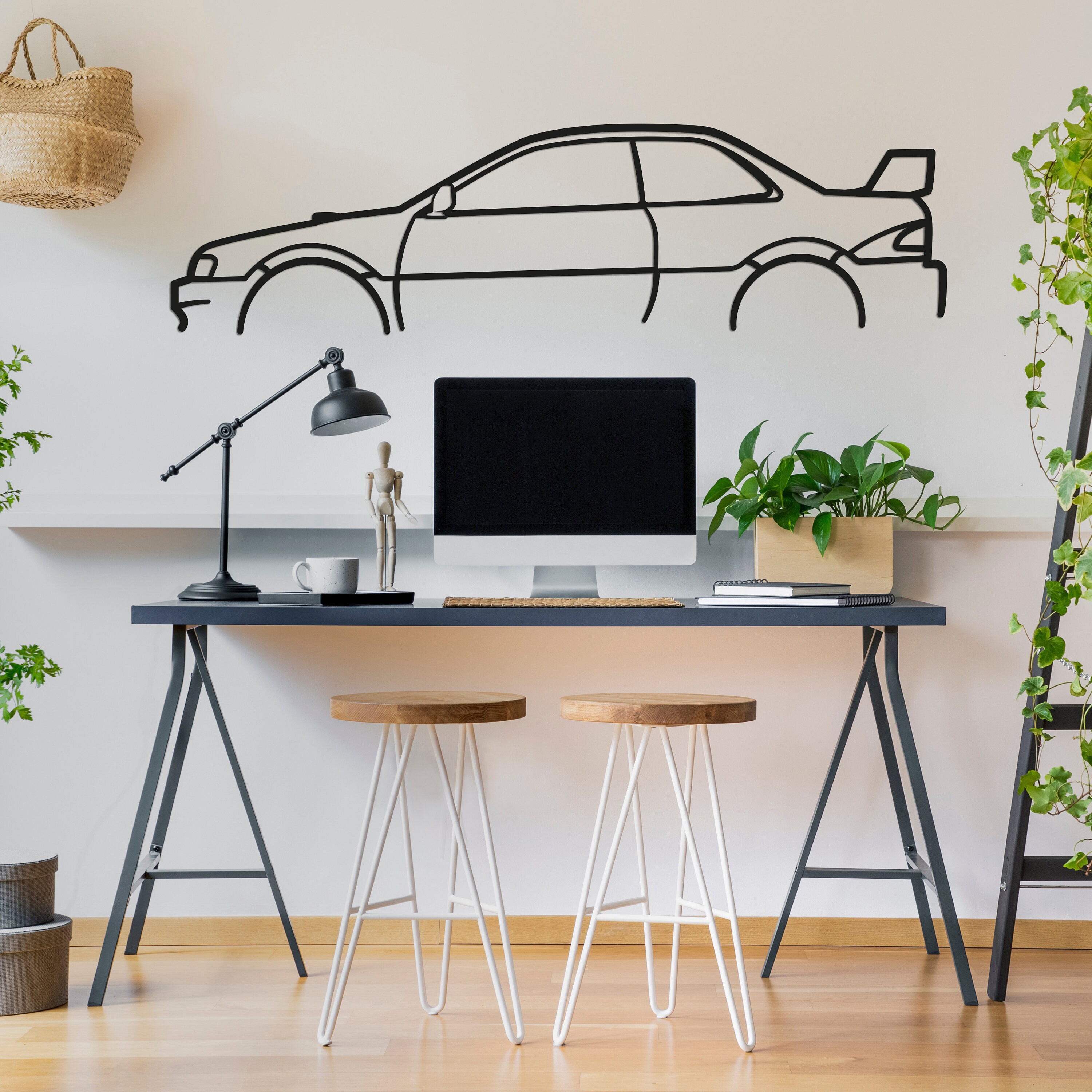 Subaru Impreza WRX B220 Metal Wall Art, Office and Home Decor for Car ...