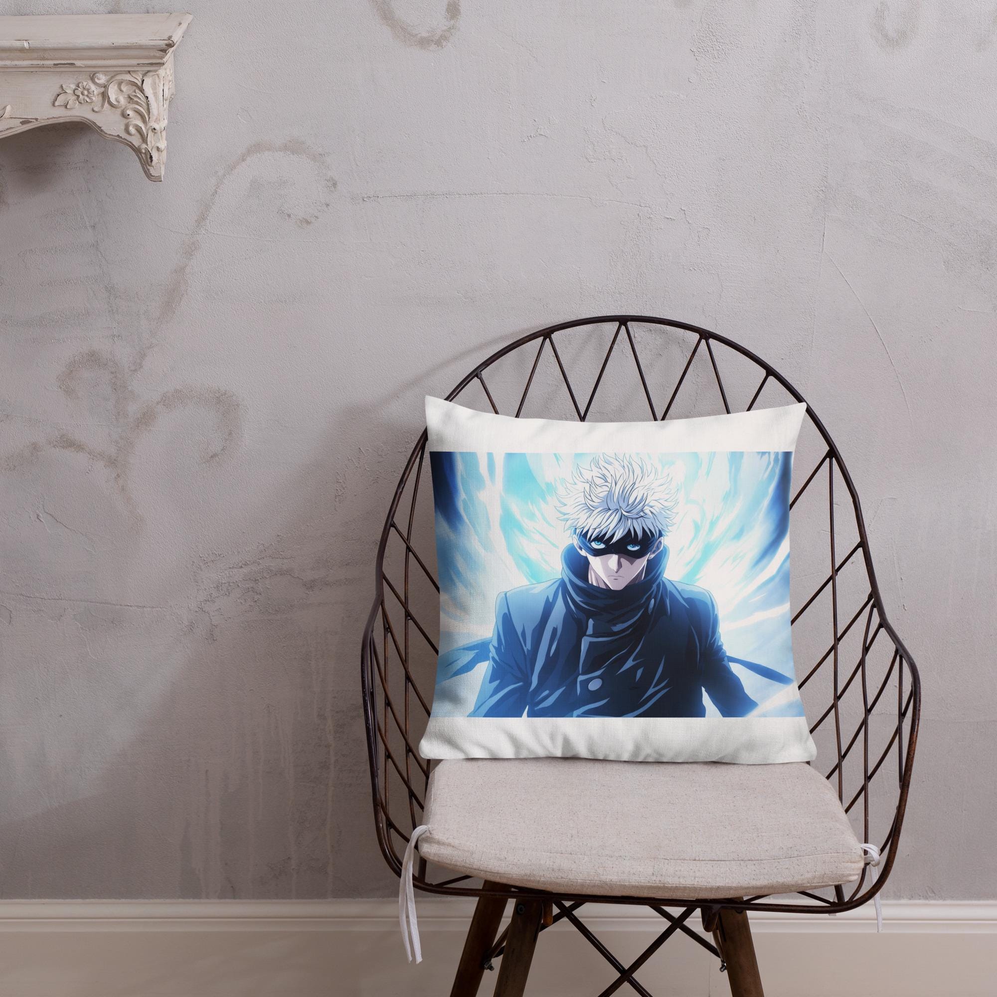 Gojo Satoru Dynamic Pose Anime Pillow - Etsy