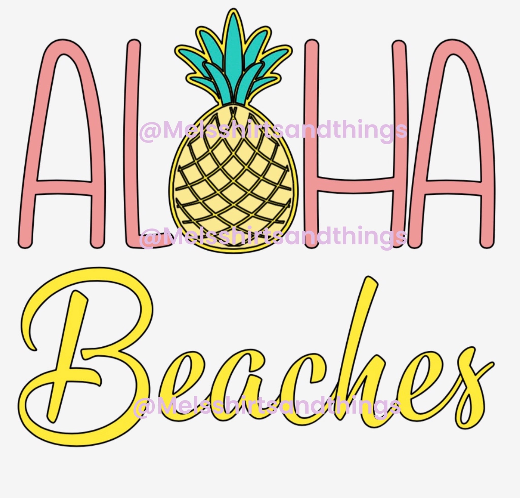 Aloha Beaches Svg Digital Svg Cricut Svg - Etsy