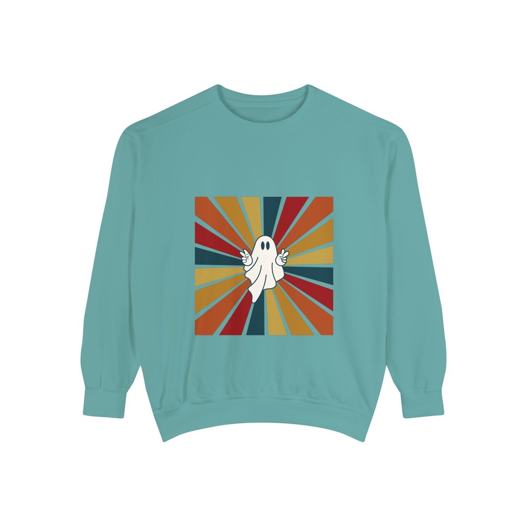 Retro Halloween Peace Ghost Halloween Women's - Etsy