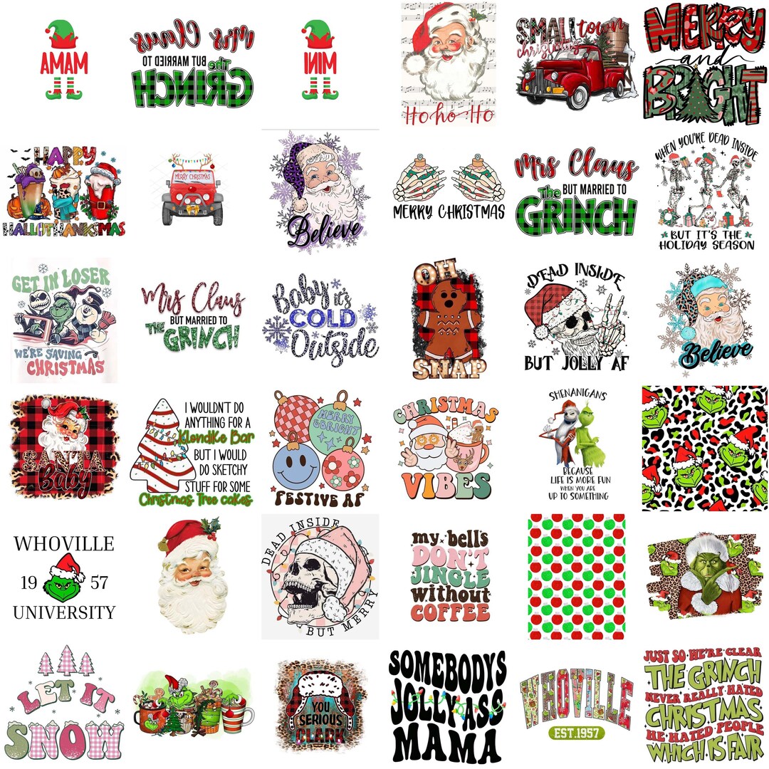 Christmas SVG Bundle, Christmas Svg, Winter Svg, Santa SVG, Holiday ...