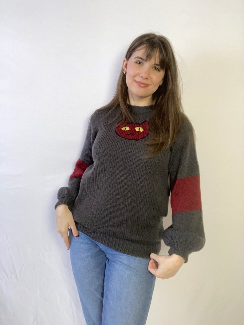 Marcy's Cat Sweater* Knitting Pattern* Marceline the Vampire Queen ...