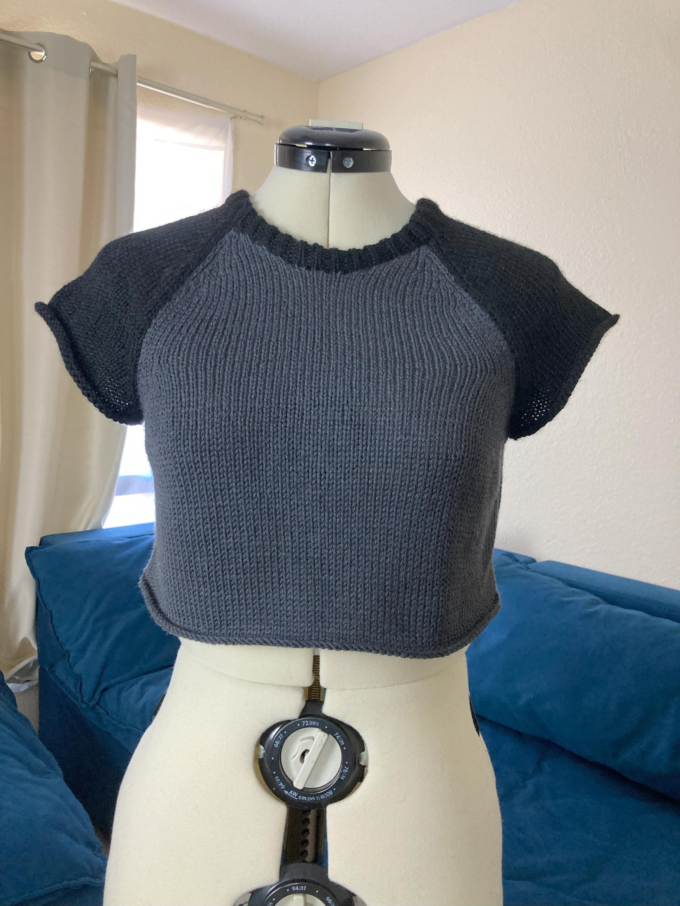 Machine Knit Baby Tee Pattern: Any Size, Youtube Tutorial (PDF Pattern ...