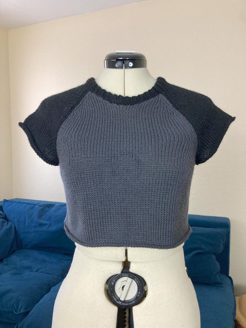 Machine Knit Baby Tee Pattern: Any Size, Youtube Tutorial (PDF Pattern ...