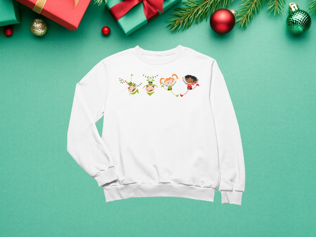 Christmas Elves Sweatshirtelves Sweatshirtelves Family - Etsy