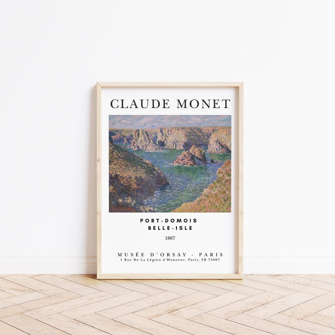 Claude Monet Musée D'orsay Exhibition Poster Giclée Matte Art Print ...
