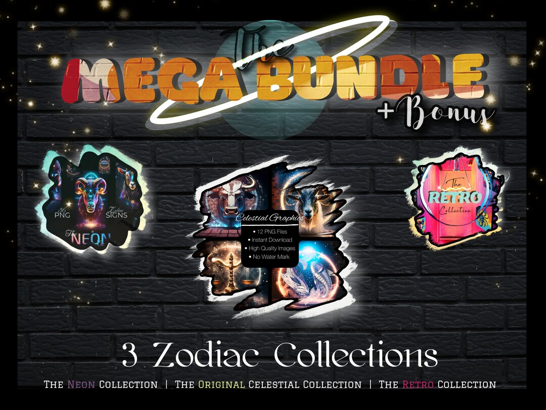 NEW DROP the MEGA Bundle 3 Celestial Collection Bonus Collection ...