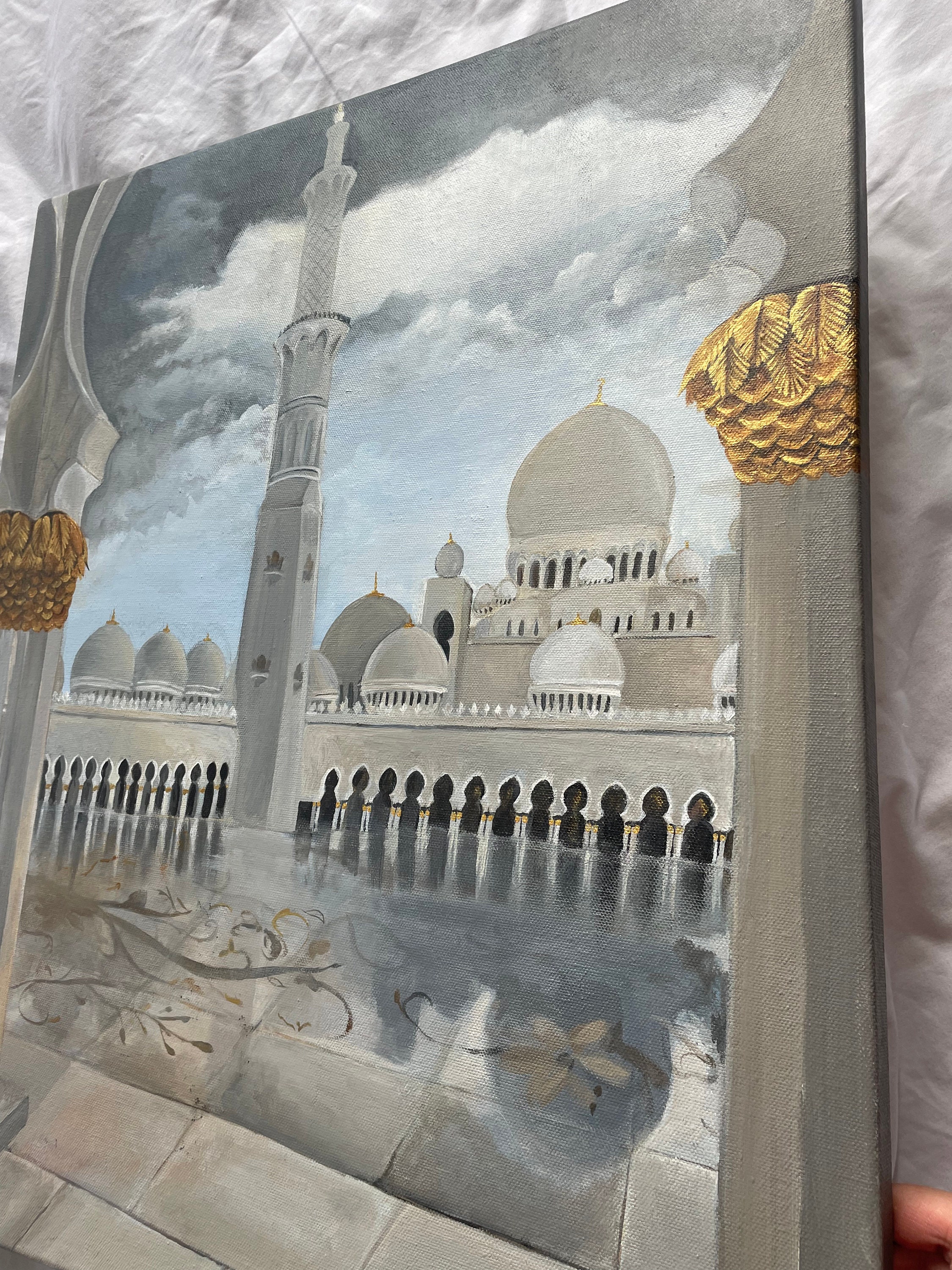 Sheikh Zayed Mosque Painting - Etsy