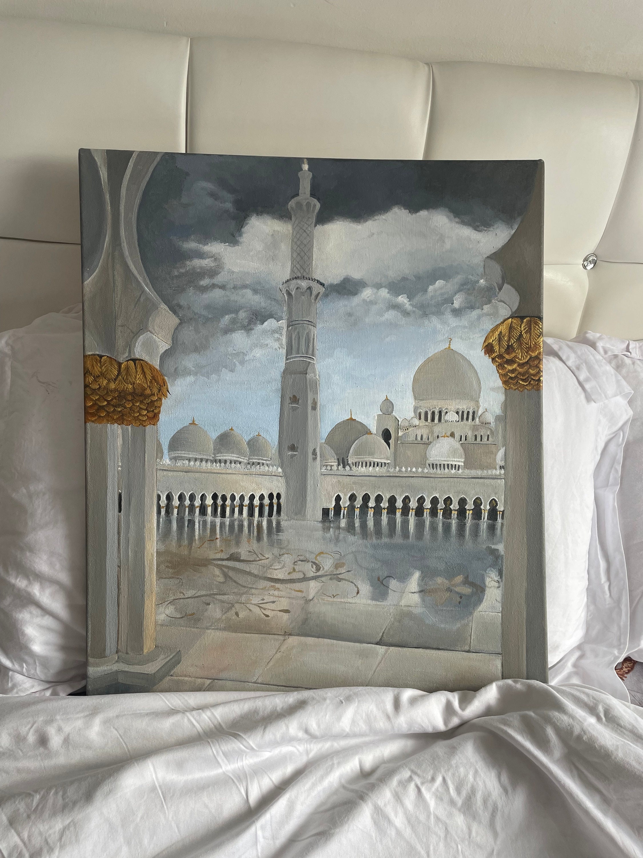 Sheikh Zayed Mosque Painting - Etsy