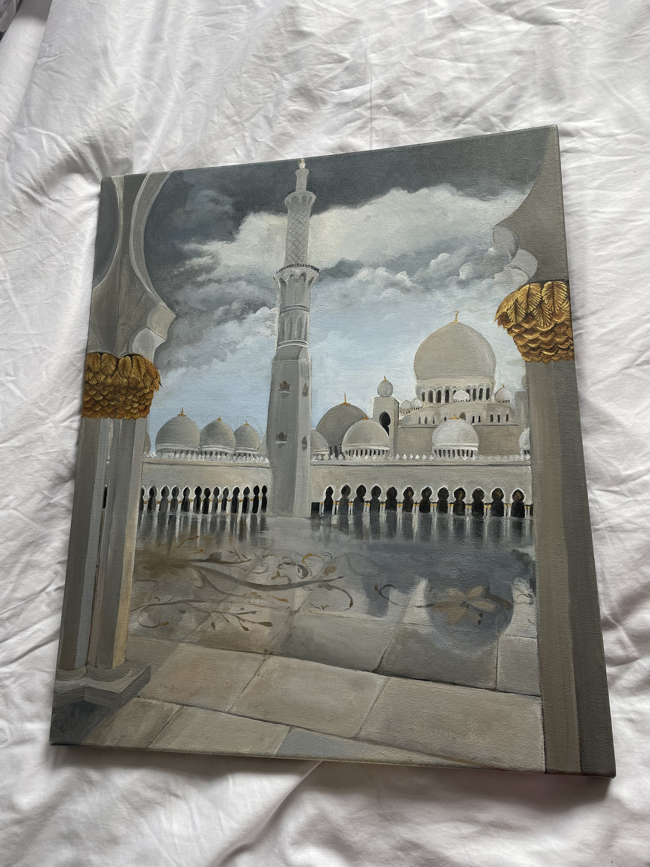 Sheikh Zayed Mosque Painting - Etsy