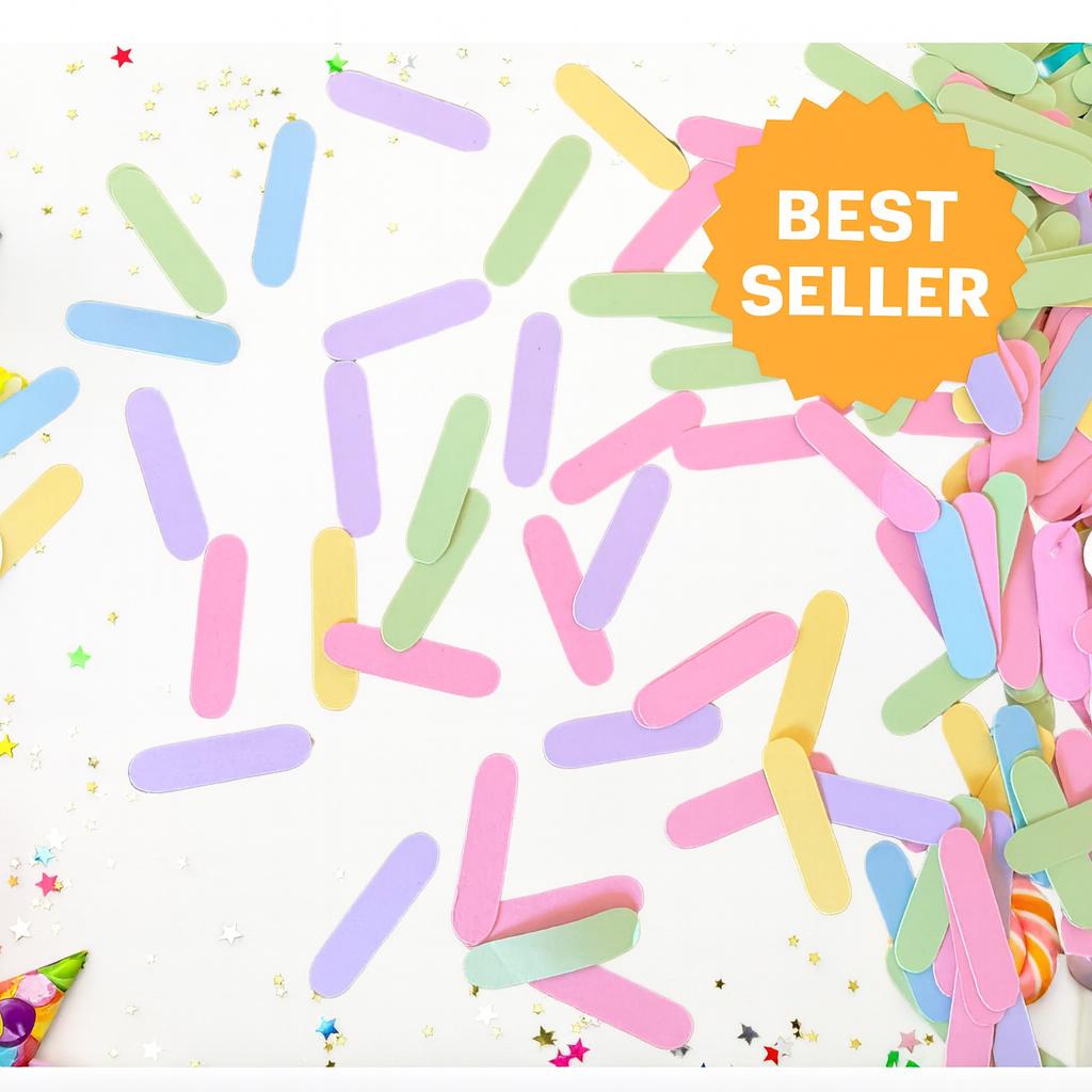 Best Seller – Pastel Sprinkle Confetti Pieces – Cotton Candy Party ...