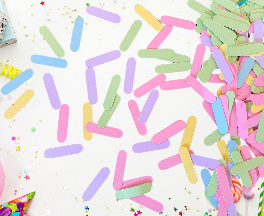 Best Seller – Pastel Sprinkle Confetti Pieces – Cotton Candy Party ...
