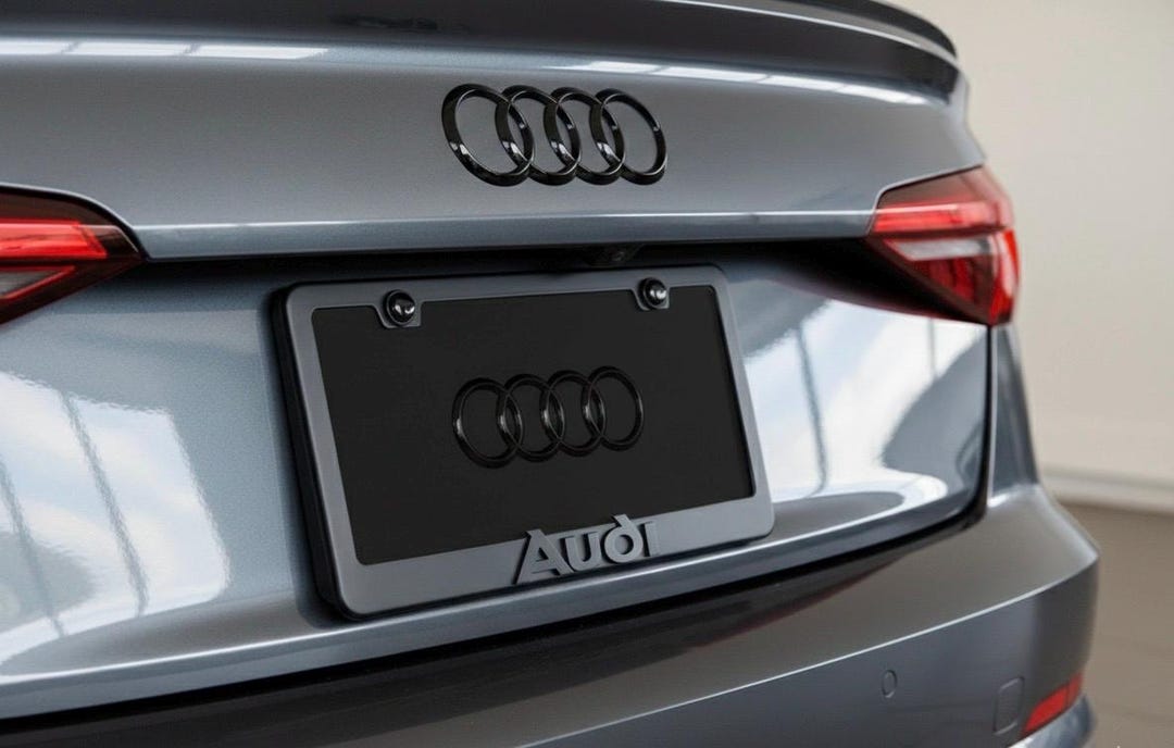 Audi License Plate Frame - Etsy