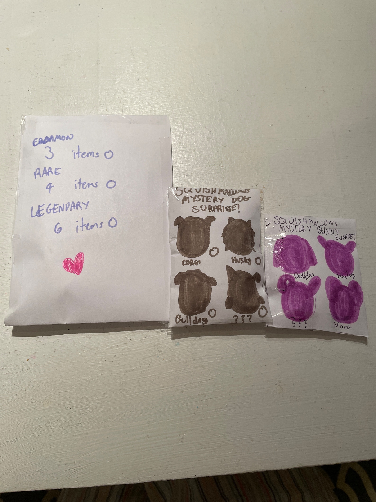 Paper Blind-bags With Paper Themed Squishy Inside! - Etsy